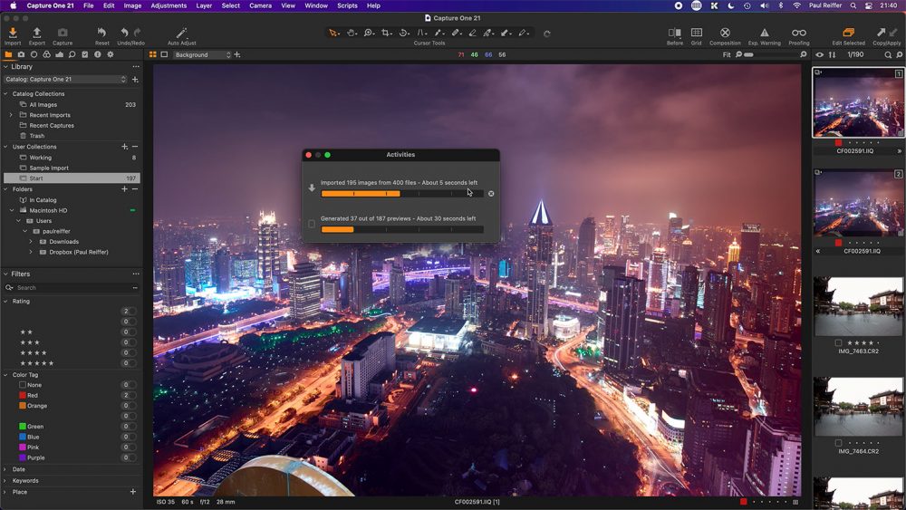 Capture One 21 Released - A Guide to the New Features | Paul Reiffer ...
