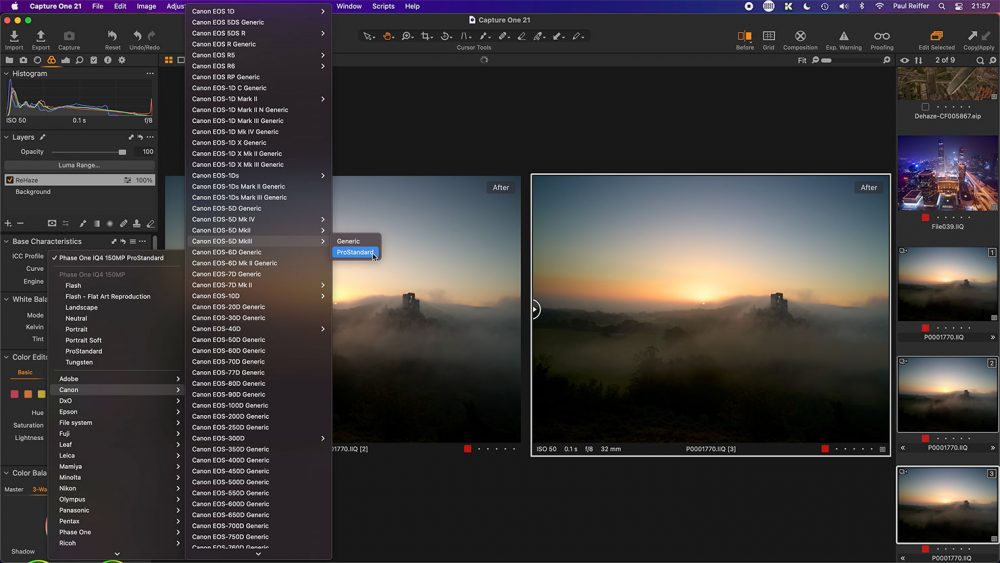 Capture One 21 Released - A Guide to the New Features | Paul Reiffer ...
