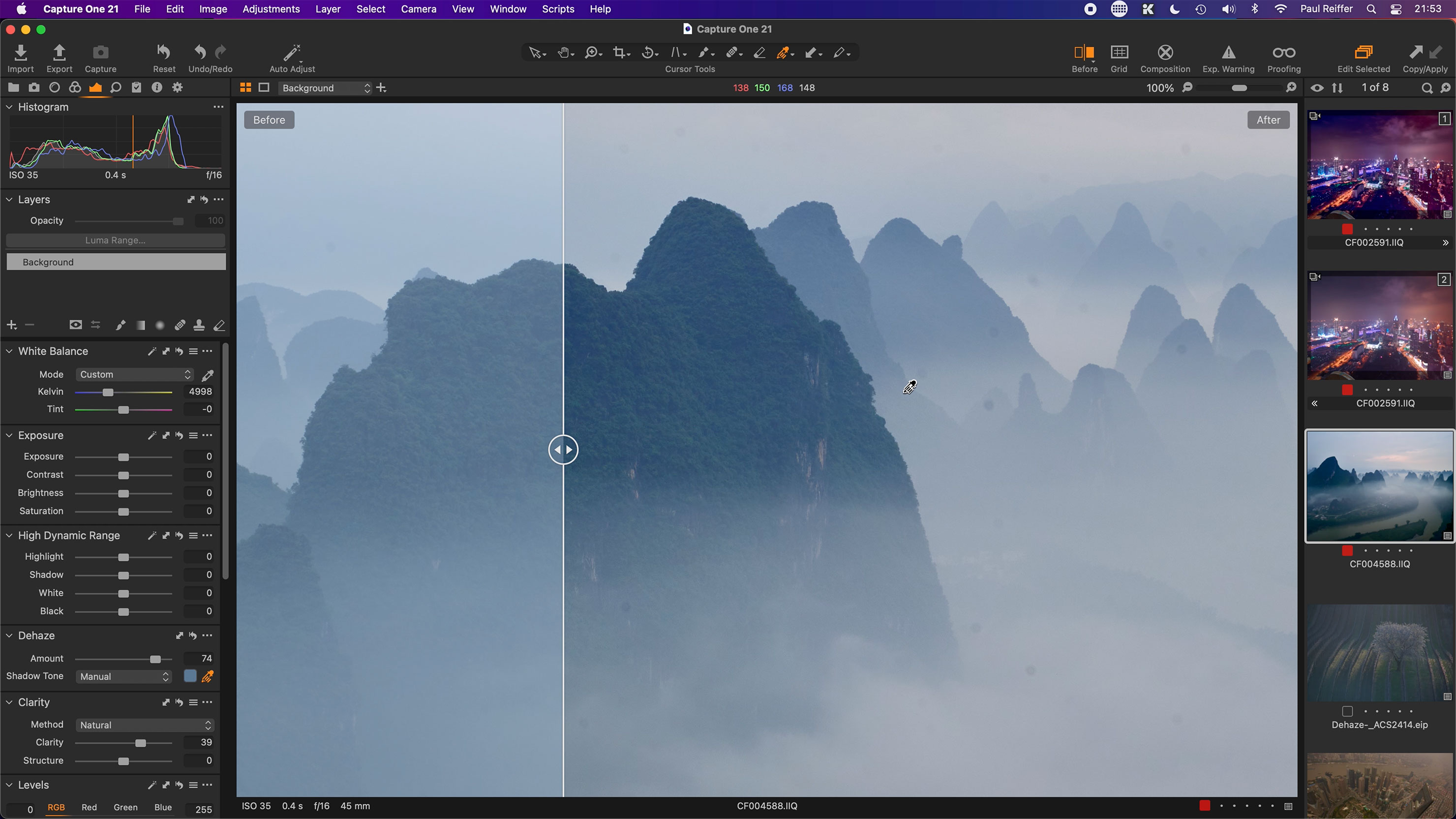 Capture One 21 Released - A Guide to the New Features | Paul Reiffer ...