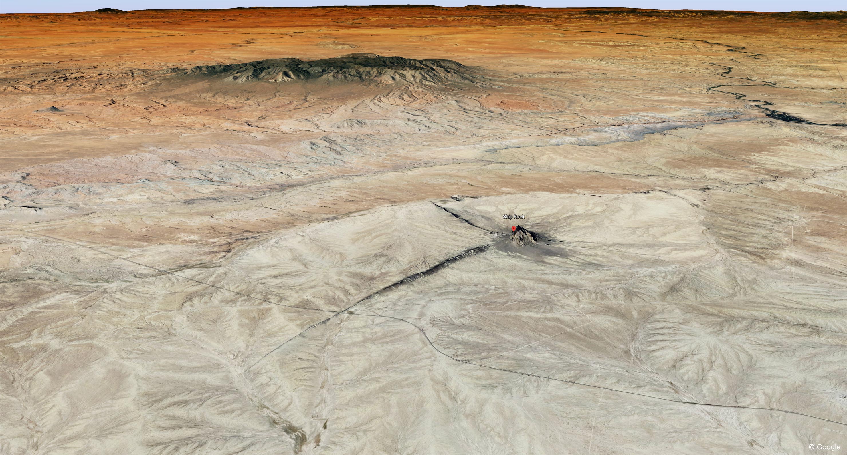 It's All Connected - Shiprock : A Lava Neck on the Navajo Volcanic ...