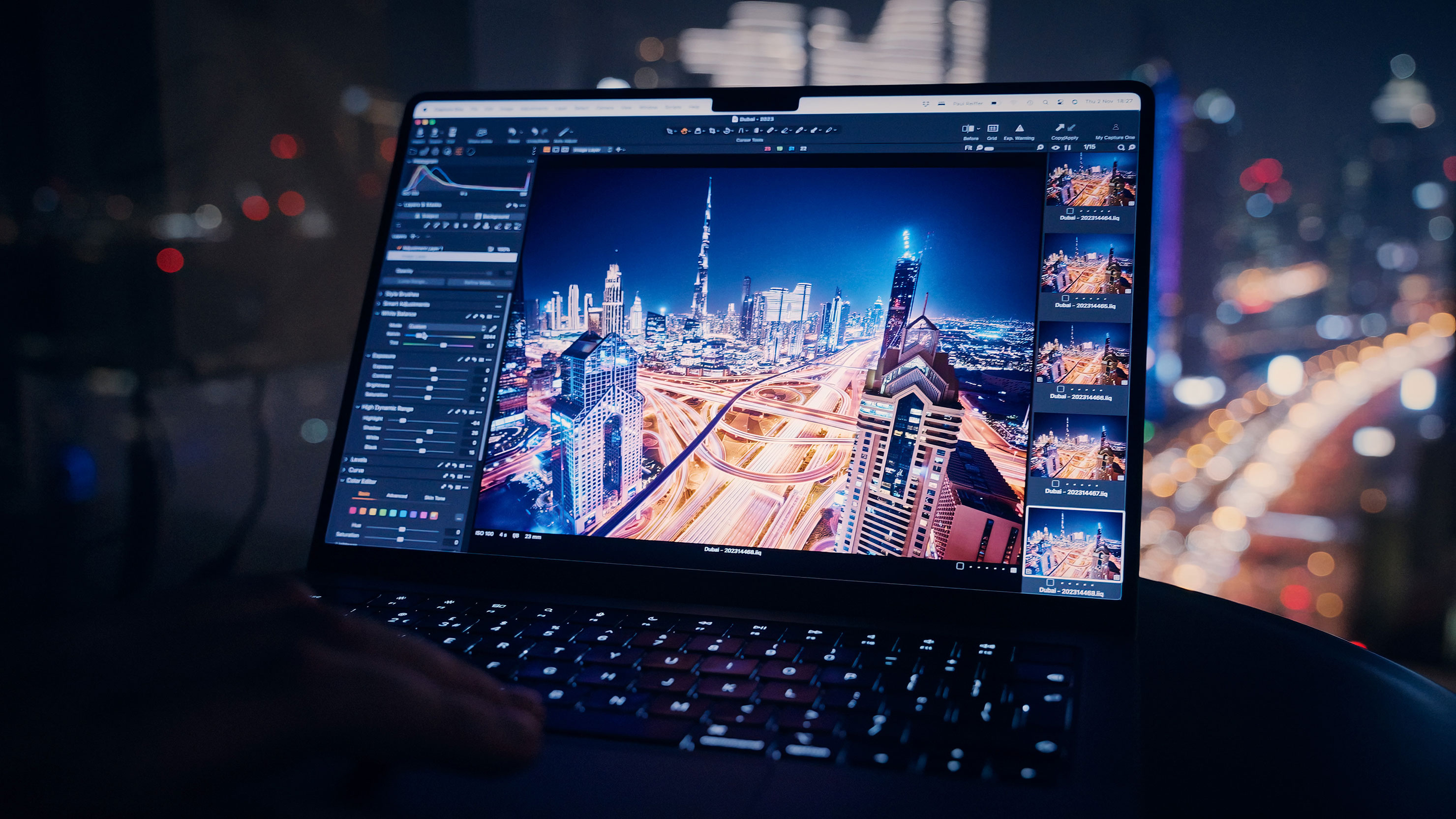 The Phase One XT 70mm Tilt Lens - Dubai Cityscapes tethered to Apple's ...